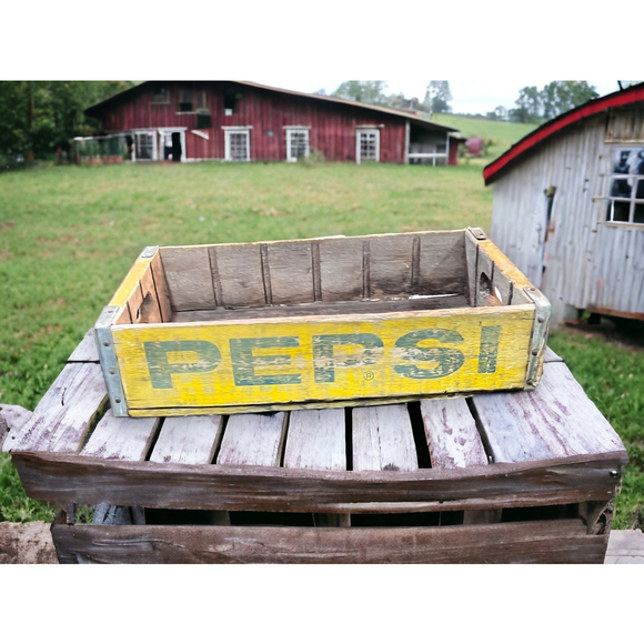 Pepsi | Storage & Organization | Vintage Pepsi Cola Crate Collectible ...